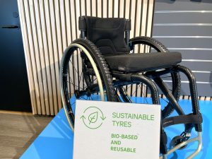 100 % reusable wheelchair tyres - reTyre