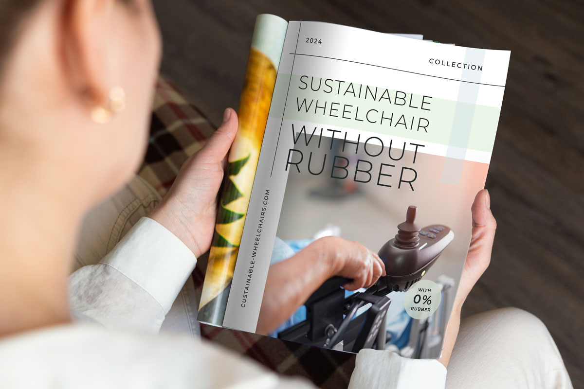 100 % reusable tyres for powered wheelchairs - reTyre